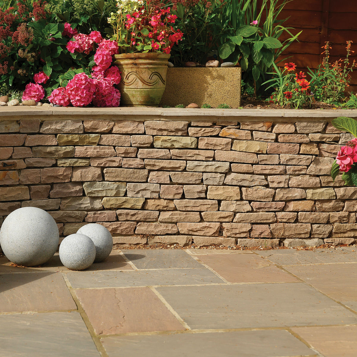 Raj Blend Dry Fell Walling 450 Pieces Mixed Sizes Dry Stone Garden