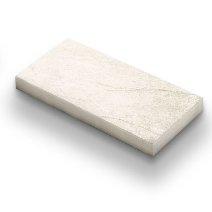 Dust Porcelain Setts 200 x 100 x 20 mm - Cream/Ivory Paving Blocks by ...