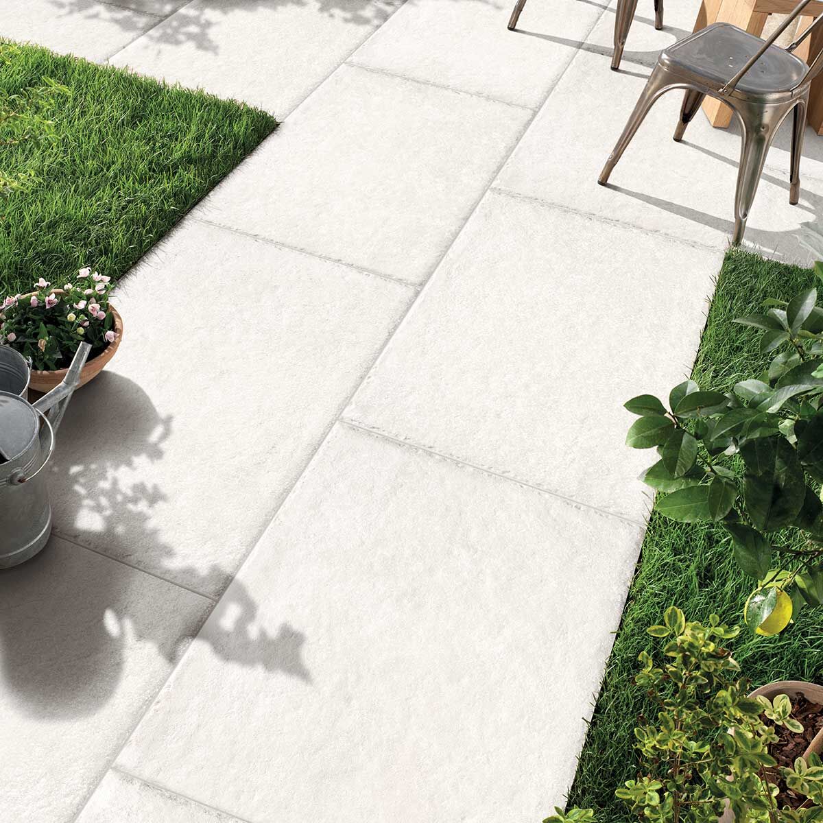 White Concrete Paving Paving Slabs 600 X 600 At Great Prices
