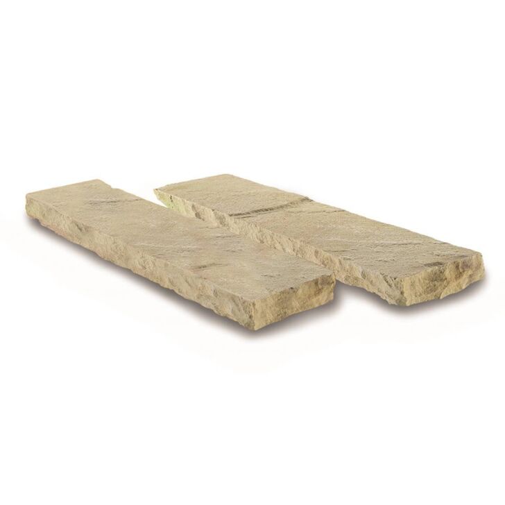 Fossil Sandstone Coping Stones - Single Skin 600 x 150 mm - Rustic ...