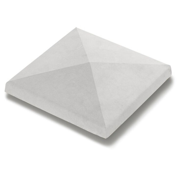 Off-White Apex Pier Caps - Pier Caps | Paving Direct