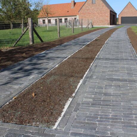 Slimsett Charcoal Anthracite - Dark Grey Dutch Pavers - Concrete Block ...