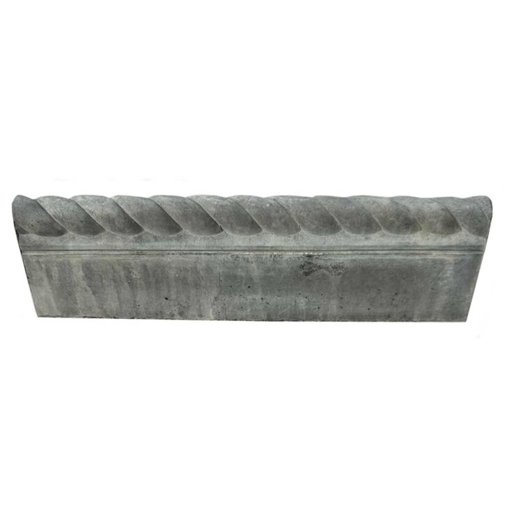 Charcoal Victorian Rope Top Edging - 570 x 150 x 50 mm - Traditional ...